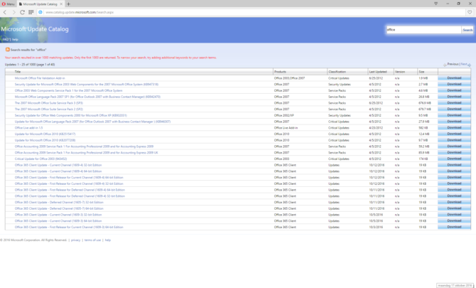 Microsoft makes it Update Catalog finally work with Firefox and Chrome ...