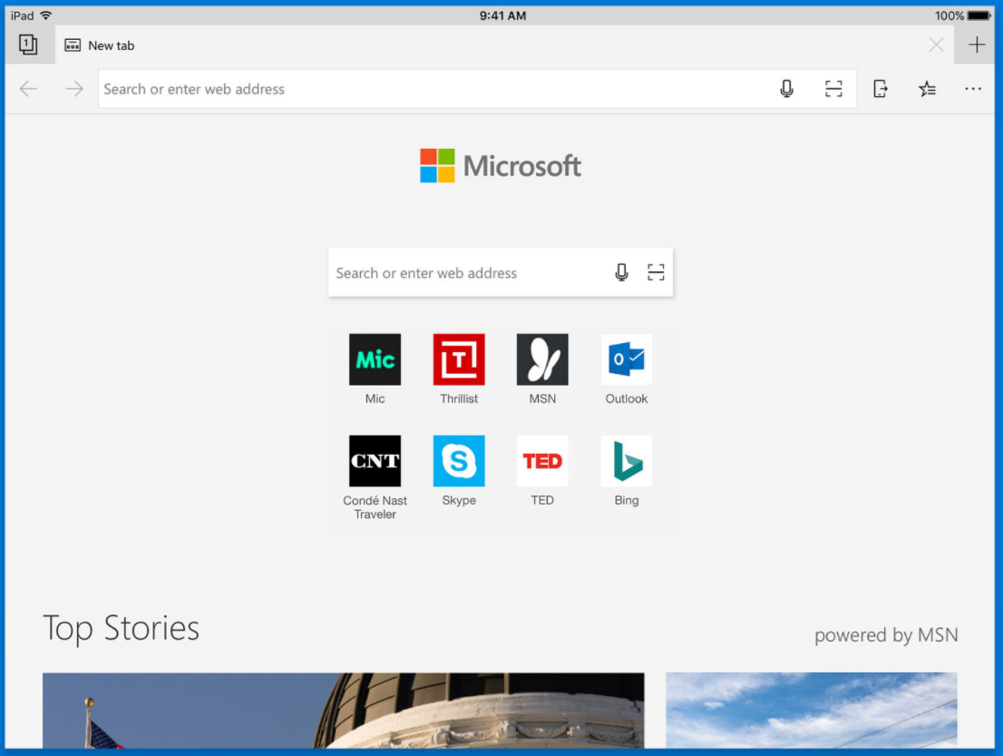 Microsoft releases Edge browser for iPad and Android tablets | Myce Blog