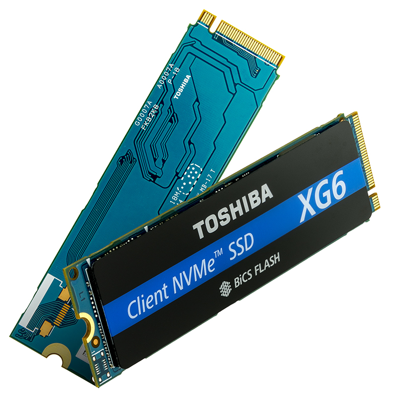 Toshiba introduces XG6 series NVMe PCIe SSDs | Myce Blog