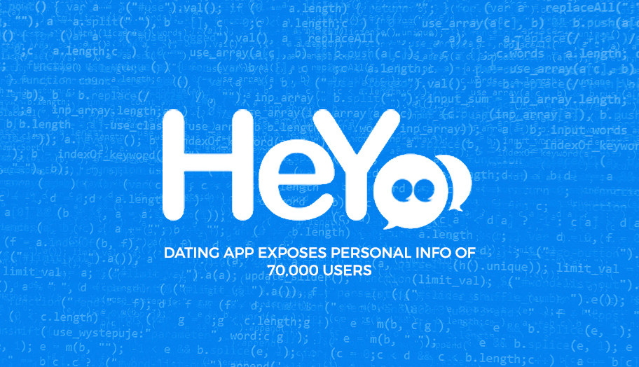 Heyo Dating App Exposes Personal Info of 70, 000 Users | Myce Blog