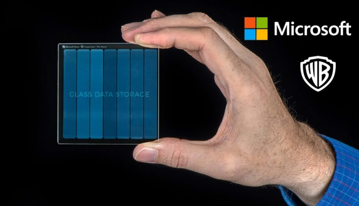 Microsoft Teams Up with Warner Bros. for Glass Data Storage | Myce Blog